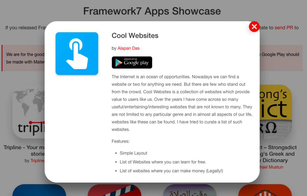 How I Created My First Android App Using Framework7 And Cordova [part 1]